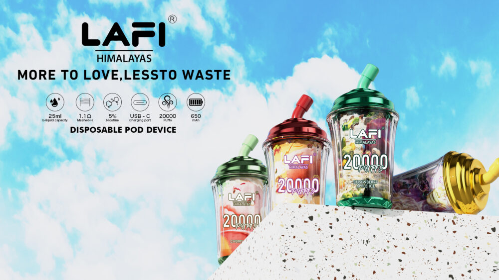 LAFI Himalayas 20000 Puffs 25ml E-Liquid Disposable Vape - LAFI VAPE